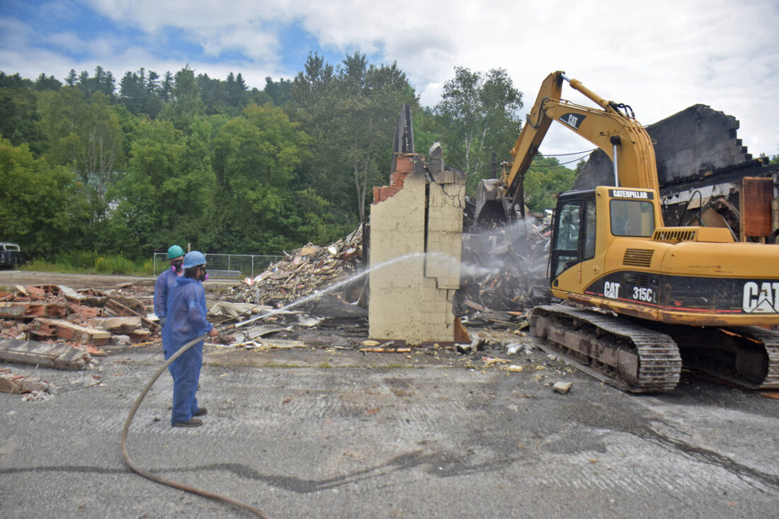 Aubuchon Plaza demolished | News, Sports, Jobs - Adirondack Daily ...